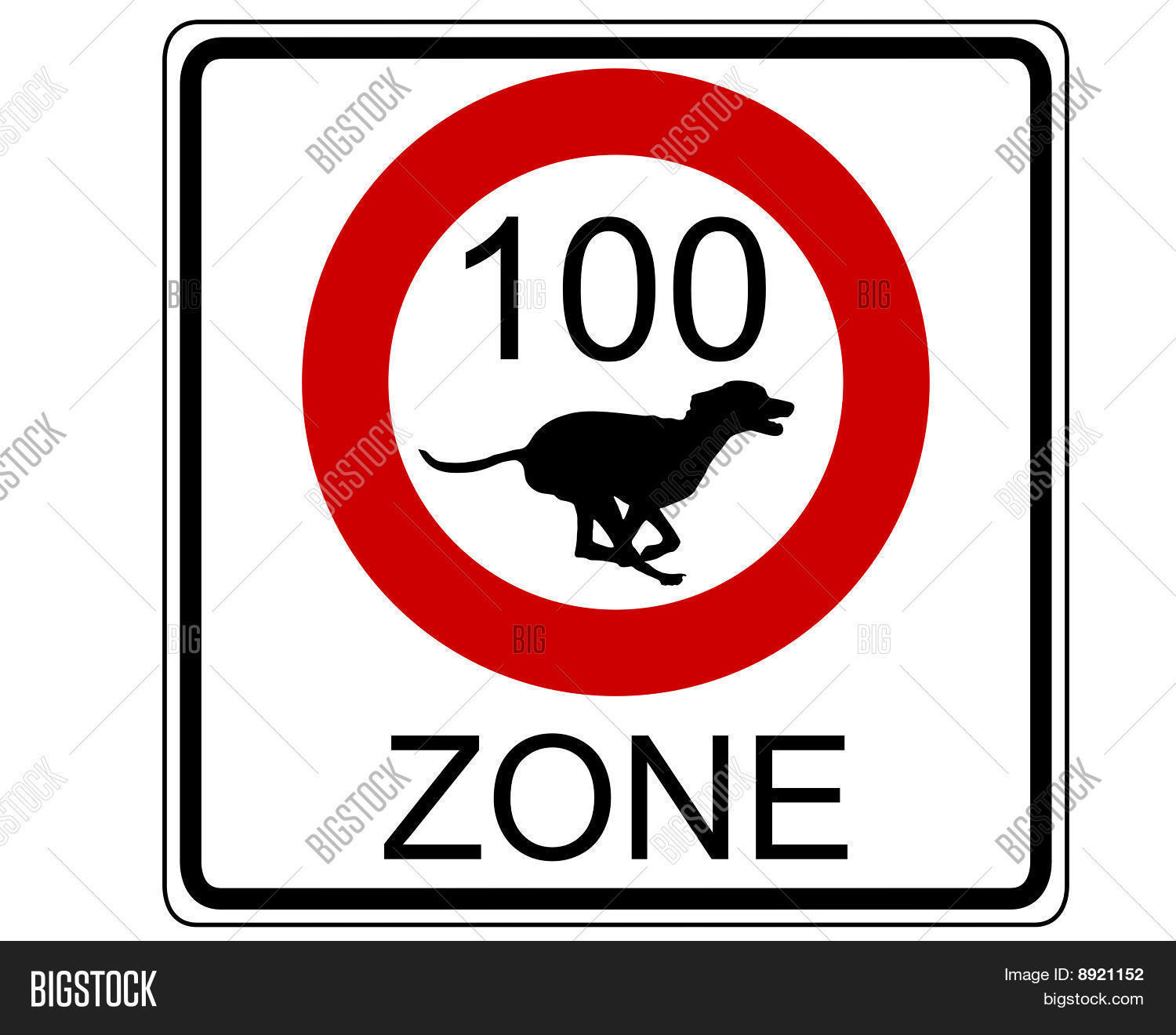 Traffic Sign Dogs Image & Photo (Free Trial) | Bigstock