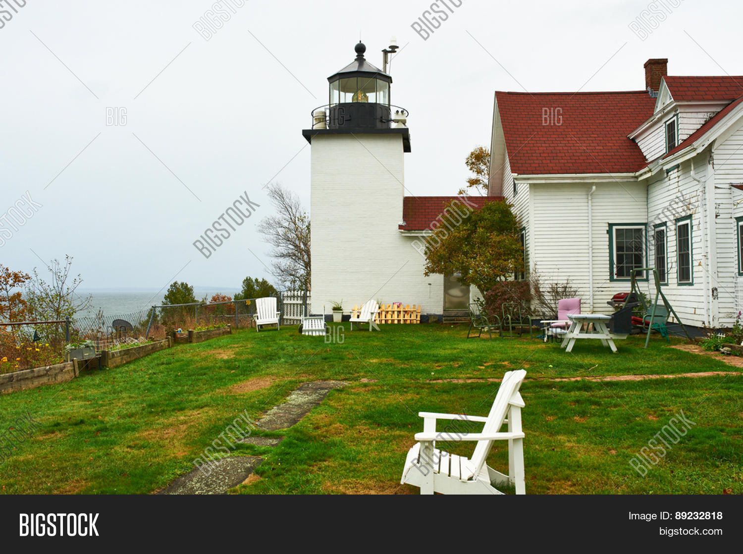 Lighthouse Acadia Image & Photo (Free Trial) | Bigstock