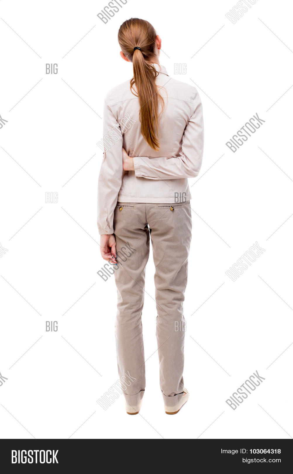 Back View Standing Image & Photo (Free Trial) | Bigstock
