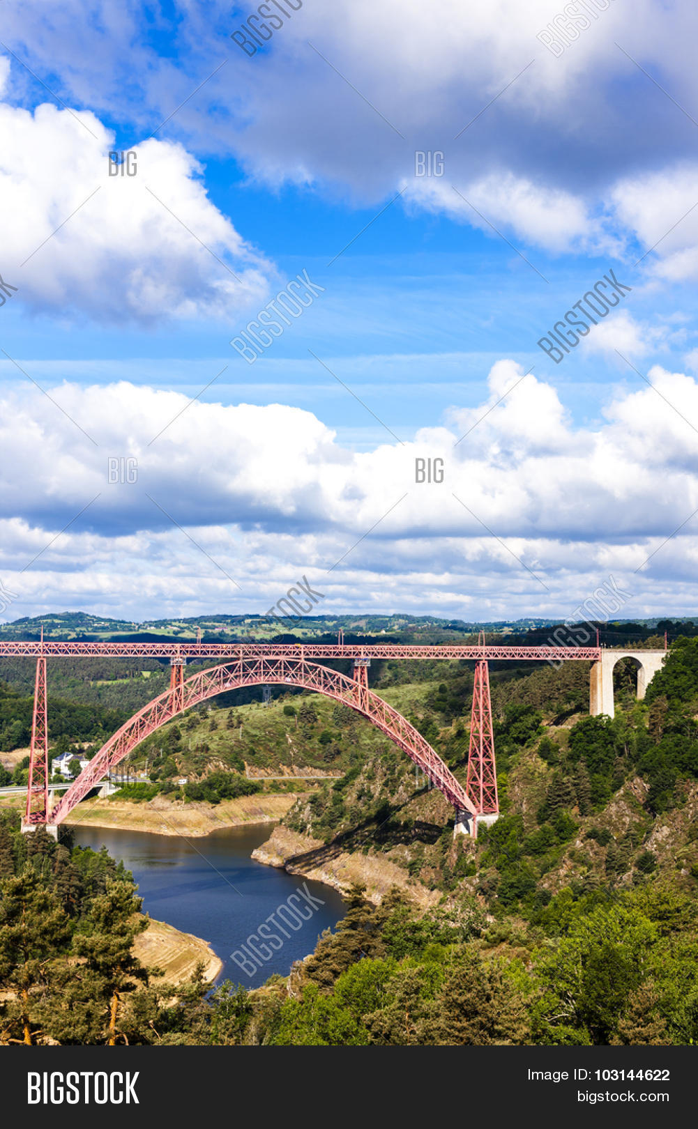 Garabit Viaduct, Image & Photo (Free Trial) | Bigstock