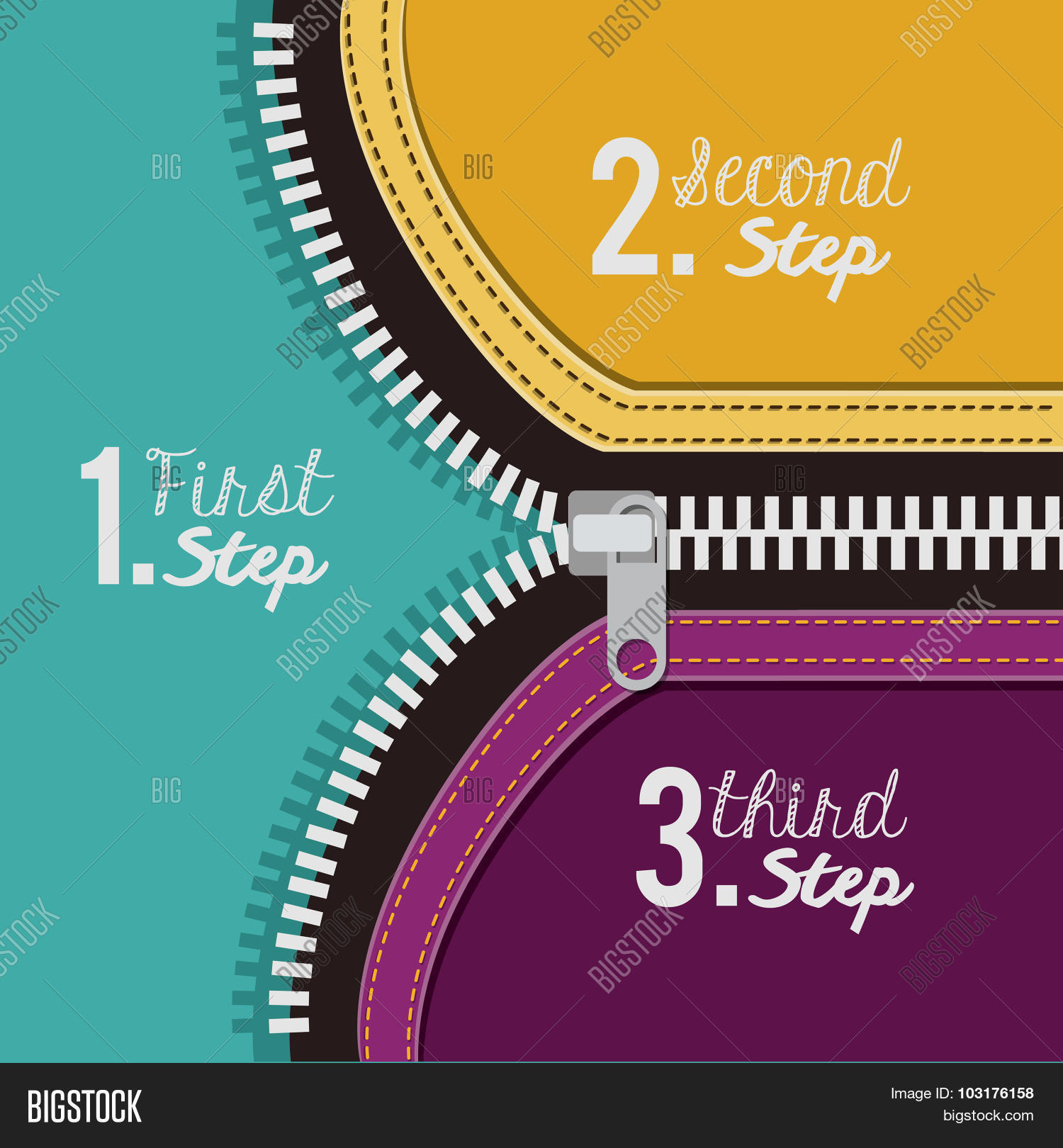 Zipper Design Vector & Photo (Free Trial) | Bigstock