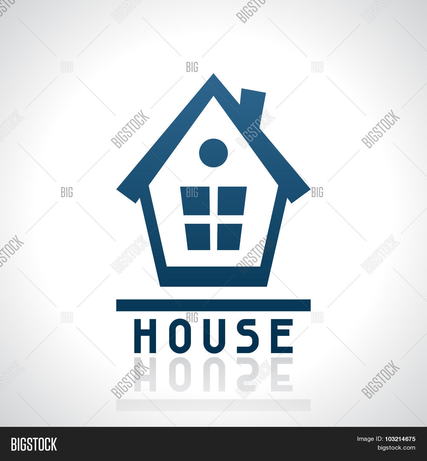 House Logo Template. Vector & Photo (Free Trial) | Bigstock