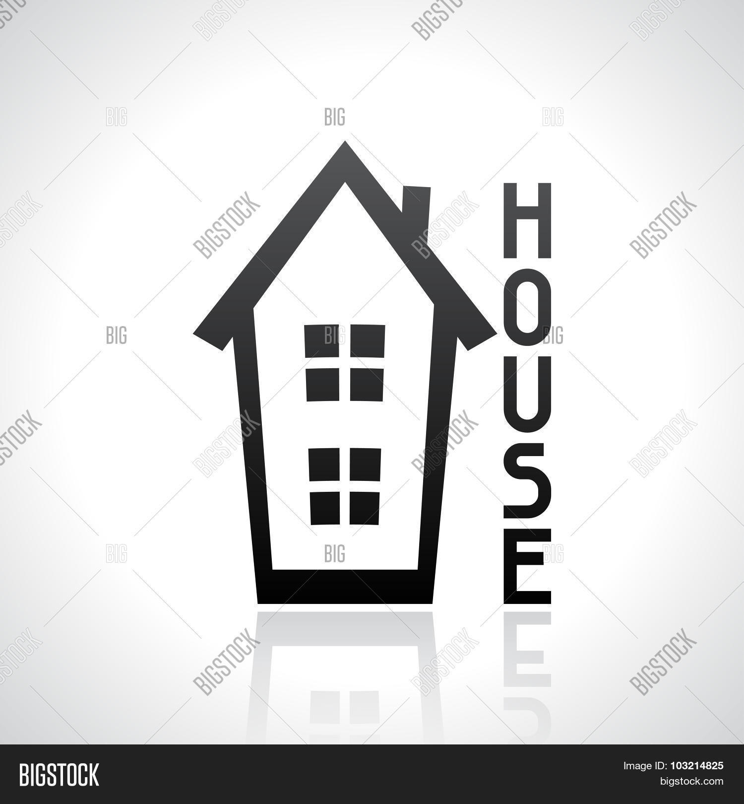 House Logo Template. Vector & Photo (Free Trial) | Bigstock
