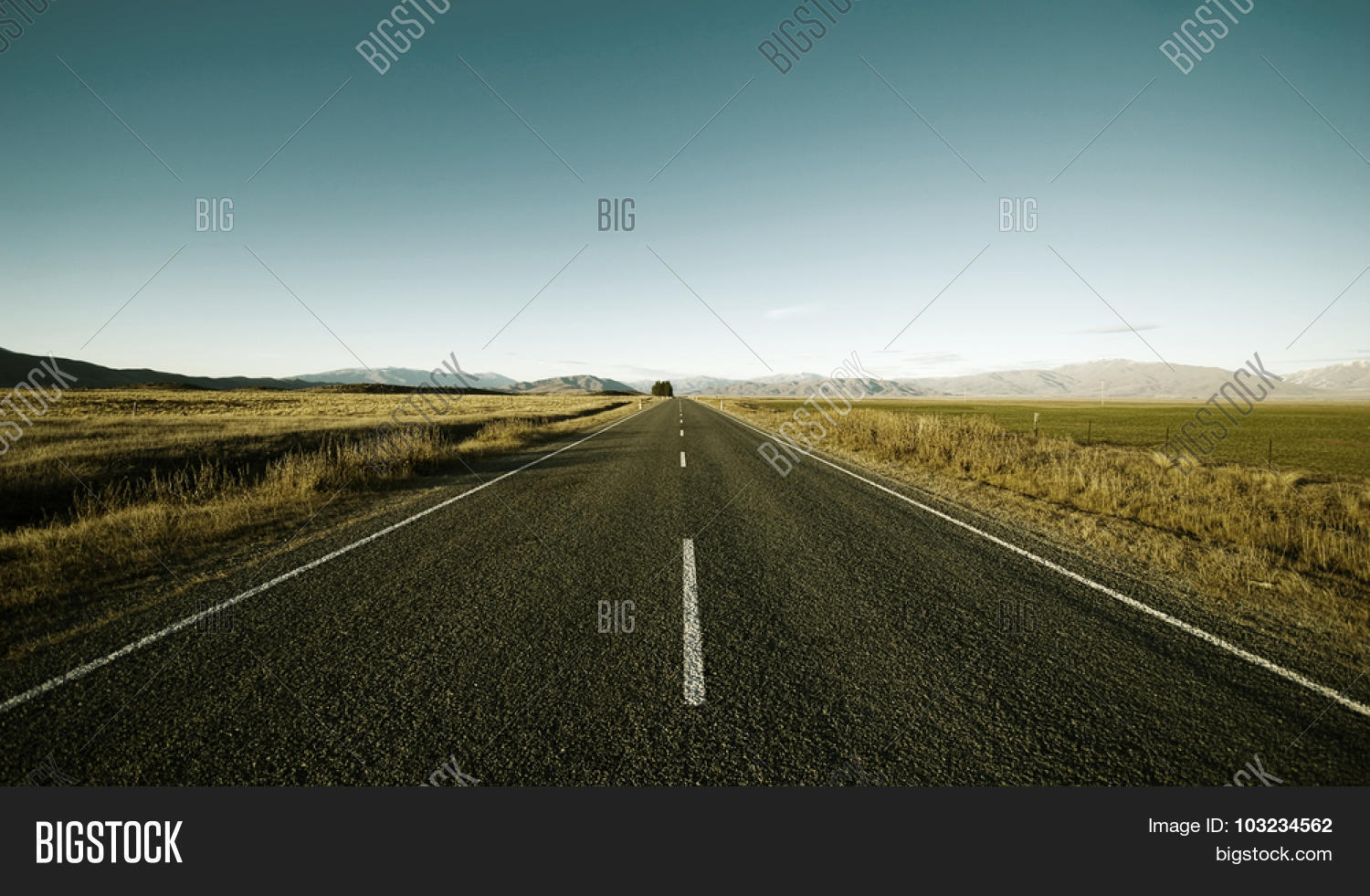Continuous Road Scenic Image & Photo (Free Trial) | Bigstock