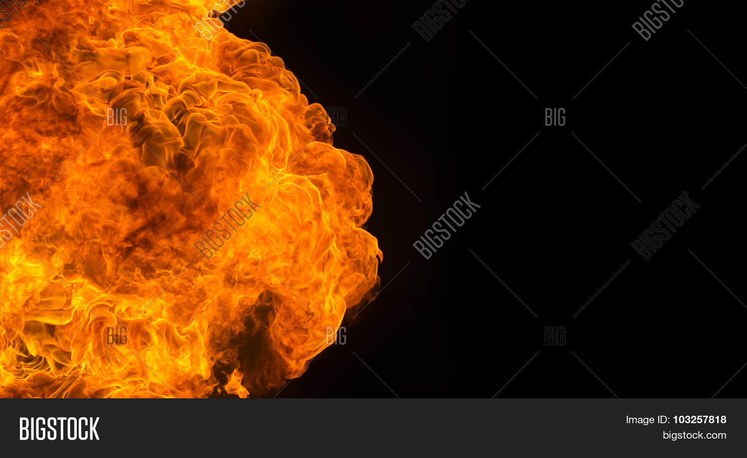 Fire Flame Explosion Image & Photo (Free Trial) | Bigstock