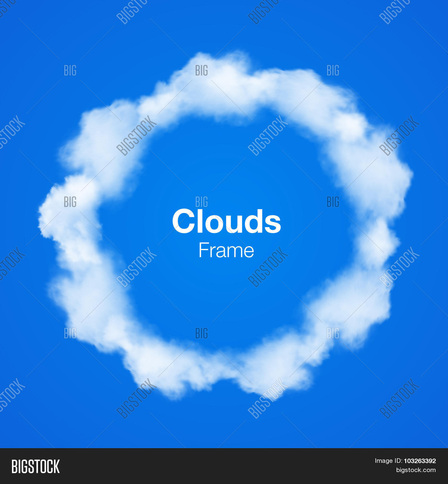 Realistic Clouds Vector & Photo (Free Trial) | Bigstock
