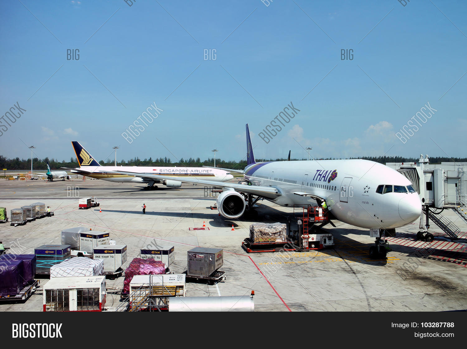 Aircraft Parking Image & Photo (Free Trial) | Bigstock