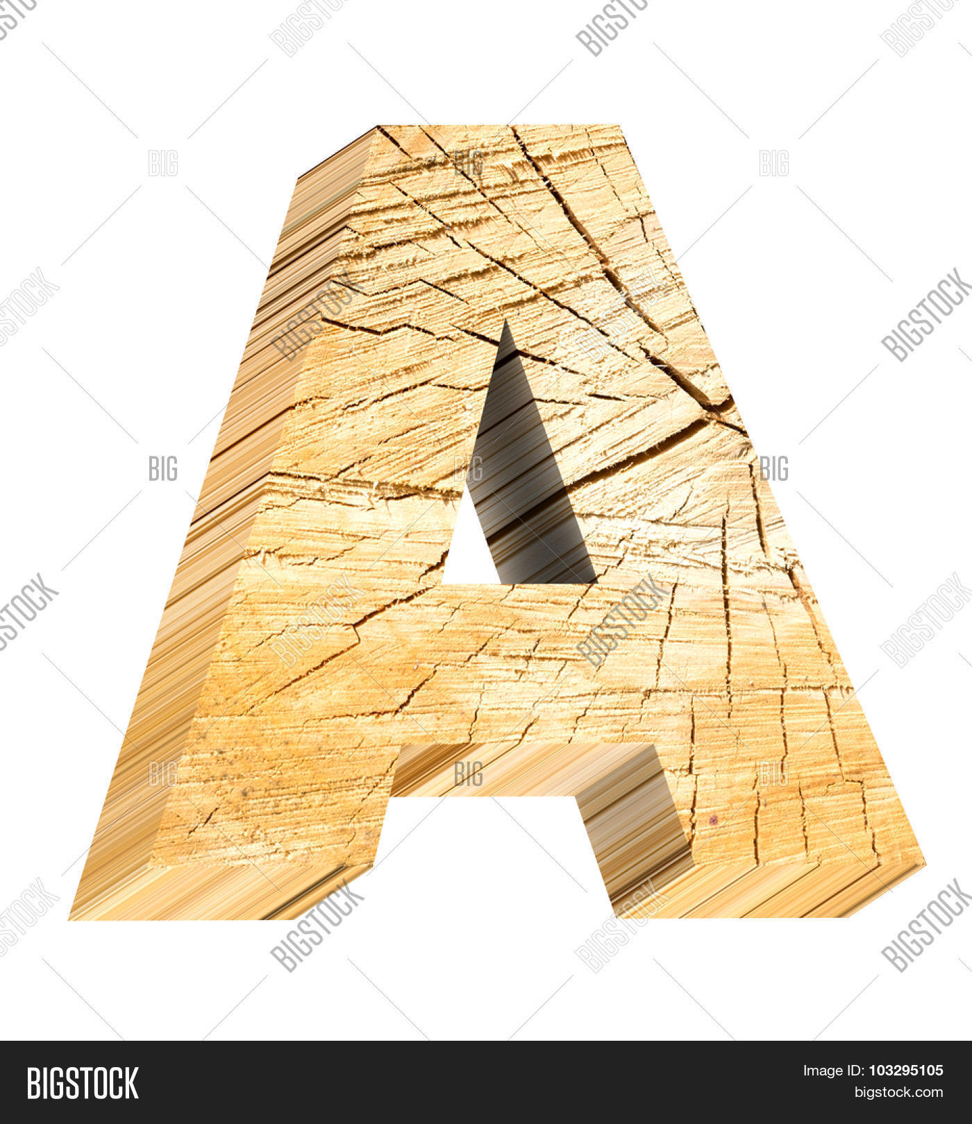 Letter Pine Wood Image & Photo (Free Trial) | Bigstock