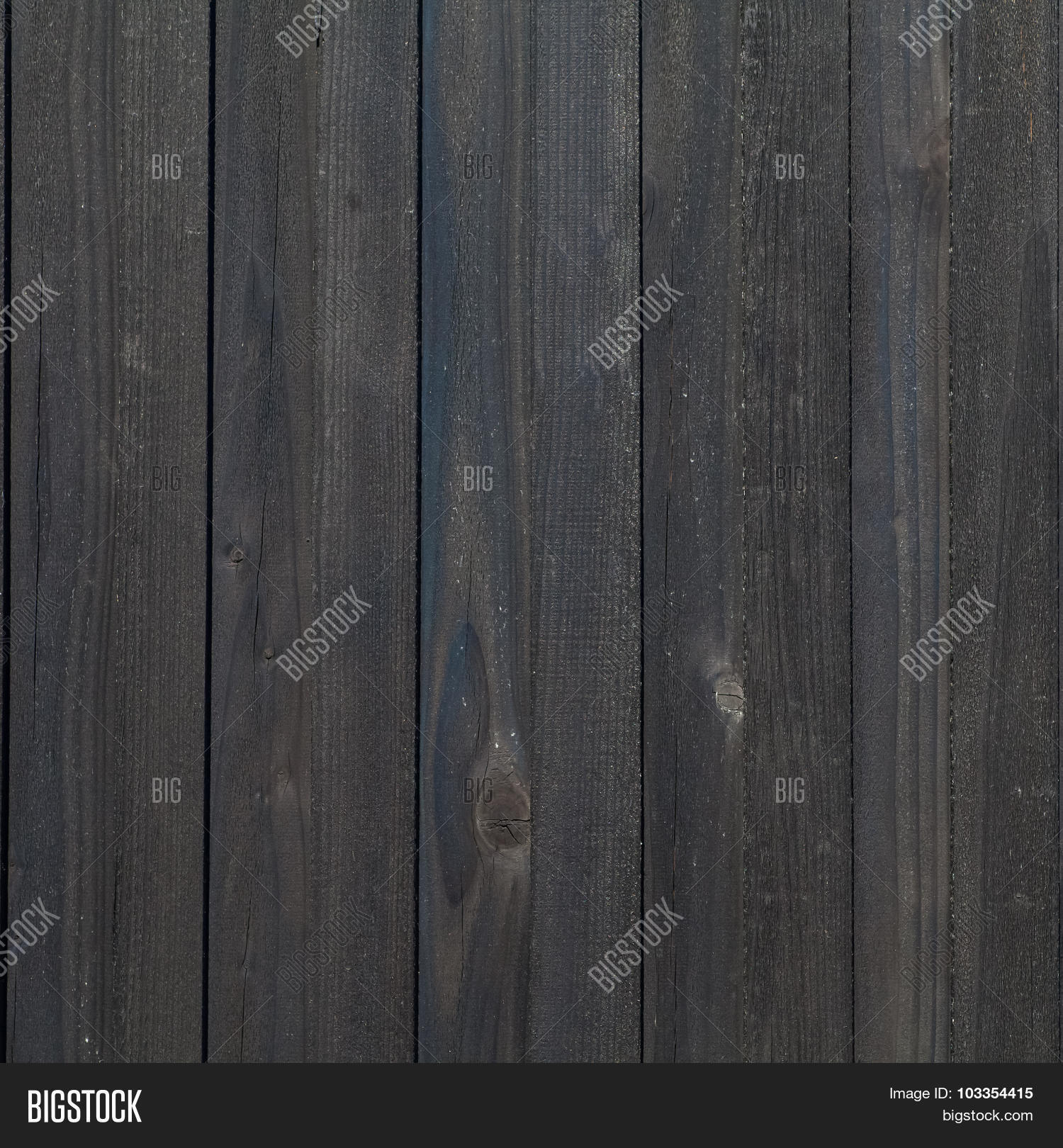 Black Wood Fence Image & Photo (Free Trial) | Bigstock