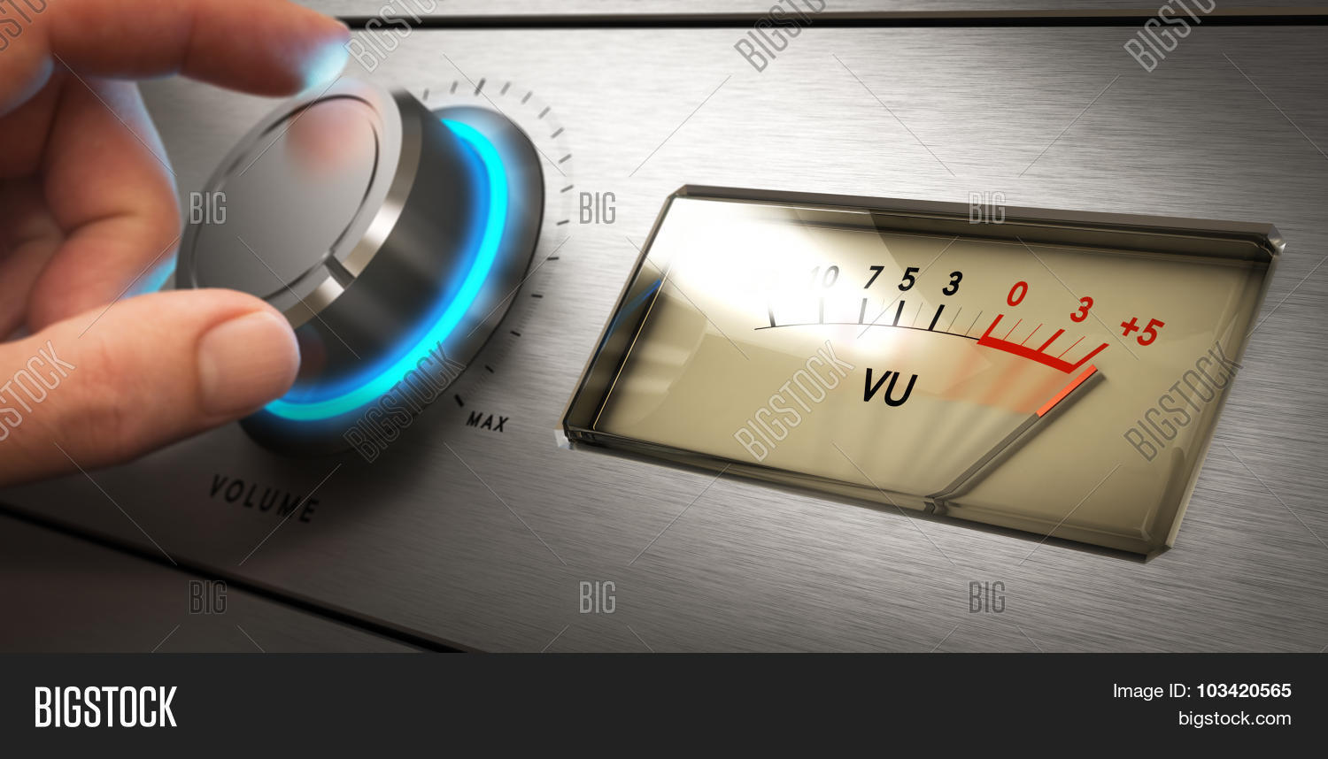 Volume Control, Image & Photo (Free Trial) | Bigstock