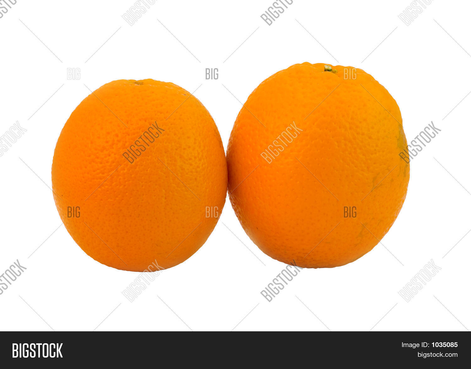 Two Oranges Image & Photo (Free Trial) | Bigstock