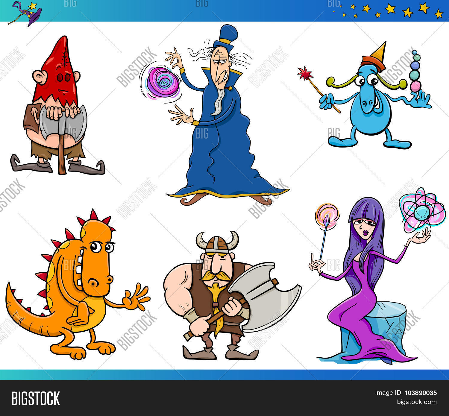 Fantasy Characters Vector & Photo (Free Trial) | Bigstock