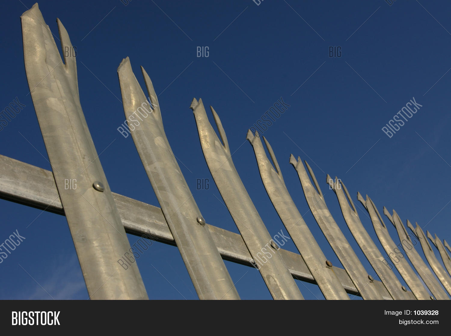Trident Fence 01 Image & Photo (Free Trial) | Bigstock