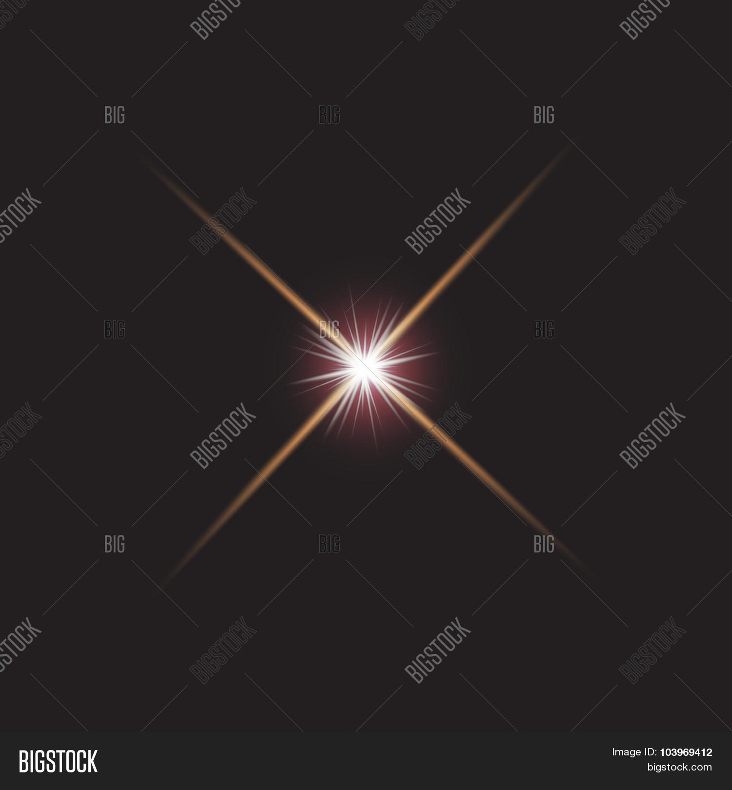 Lens Flares Star Vector & Photo (Free Trial) | Bigstock
