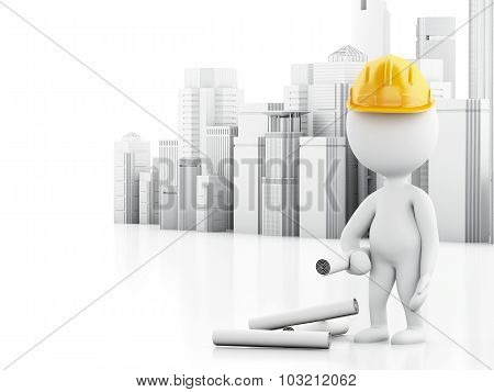 3D White People Plans Image & Photo (Free Trial) | Bigstock