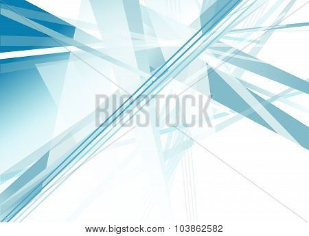 Blue Tech Lines Vector & Photo (Free Trial) | Bigstock