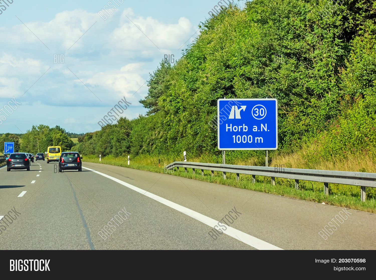 Freeway Road Signs On Image & Photo (Free Trial) | Bigstock