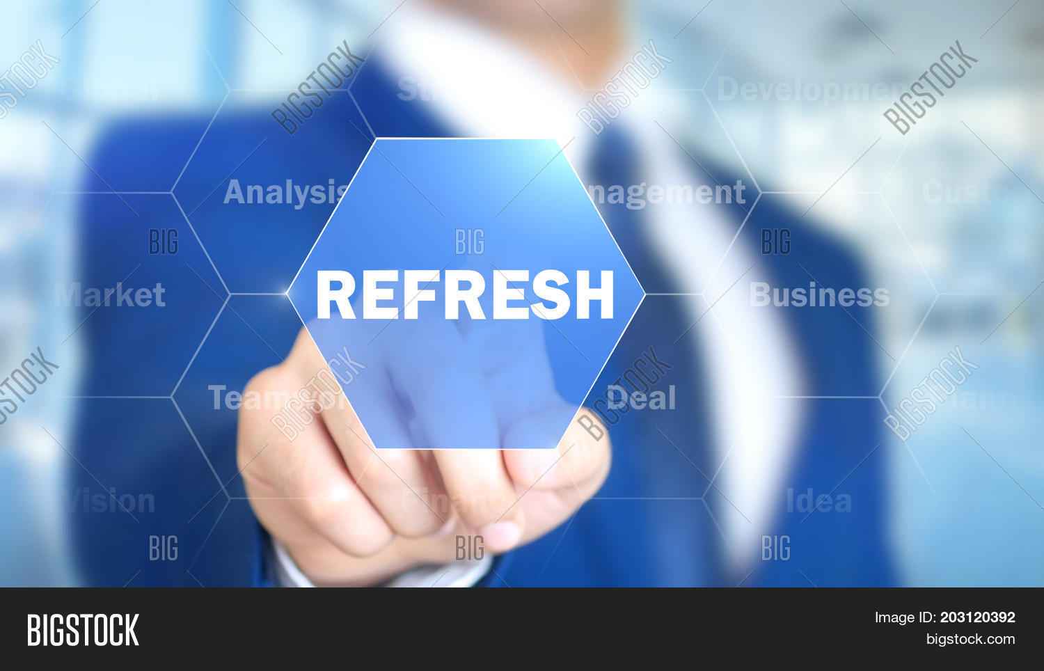 Refresh, Businessman Image & Photo (Free Trial) | Bigstock