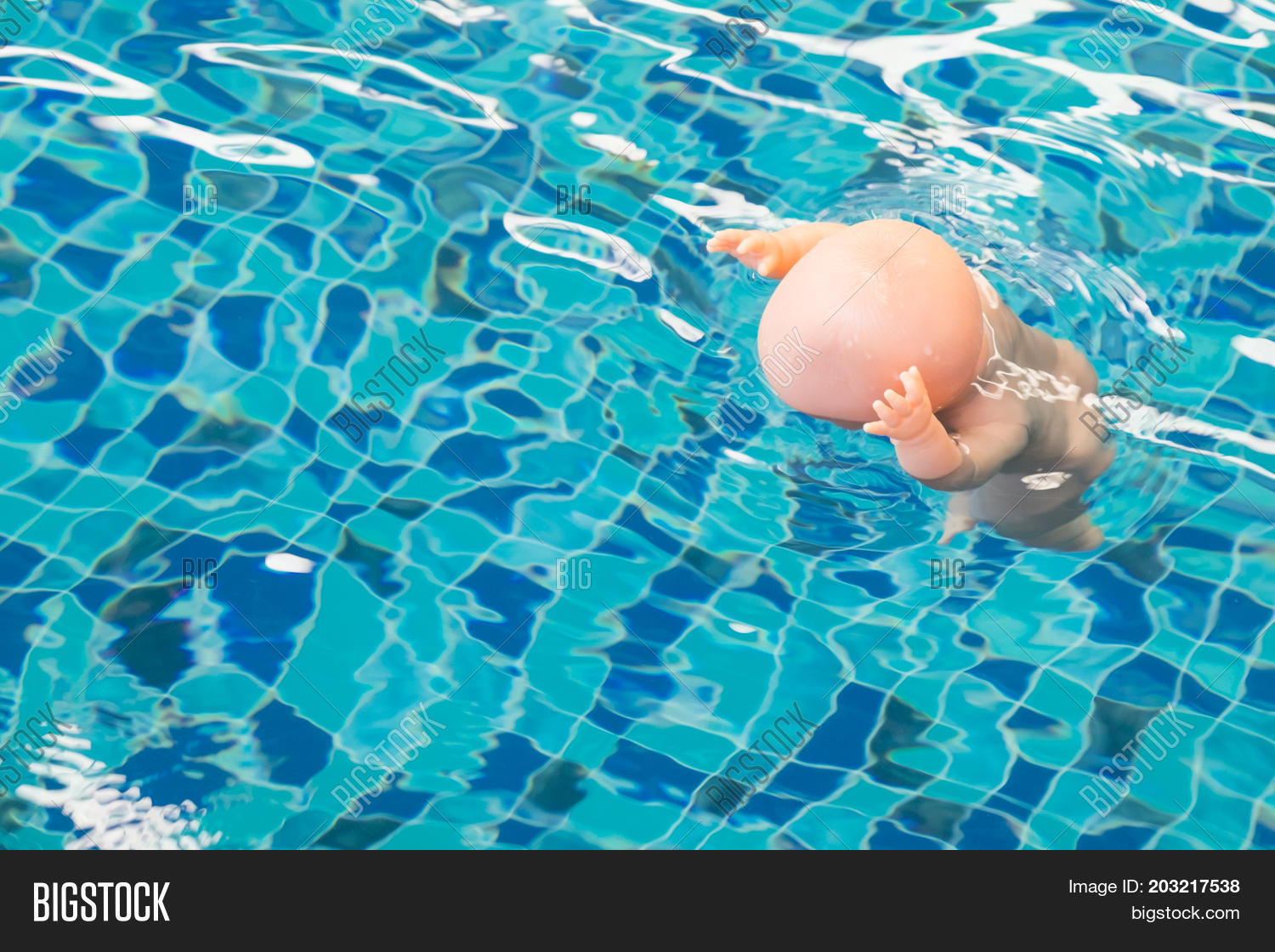 Baby Doll Floating Image & Photo (Free Trial) | Bigstock
