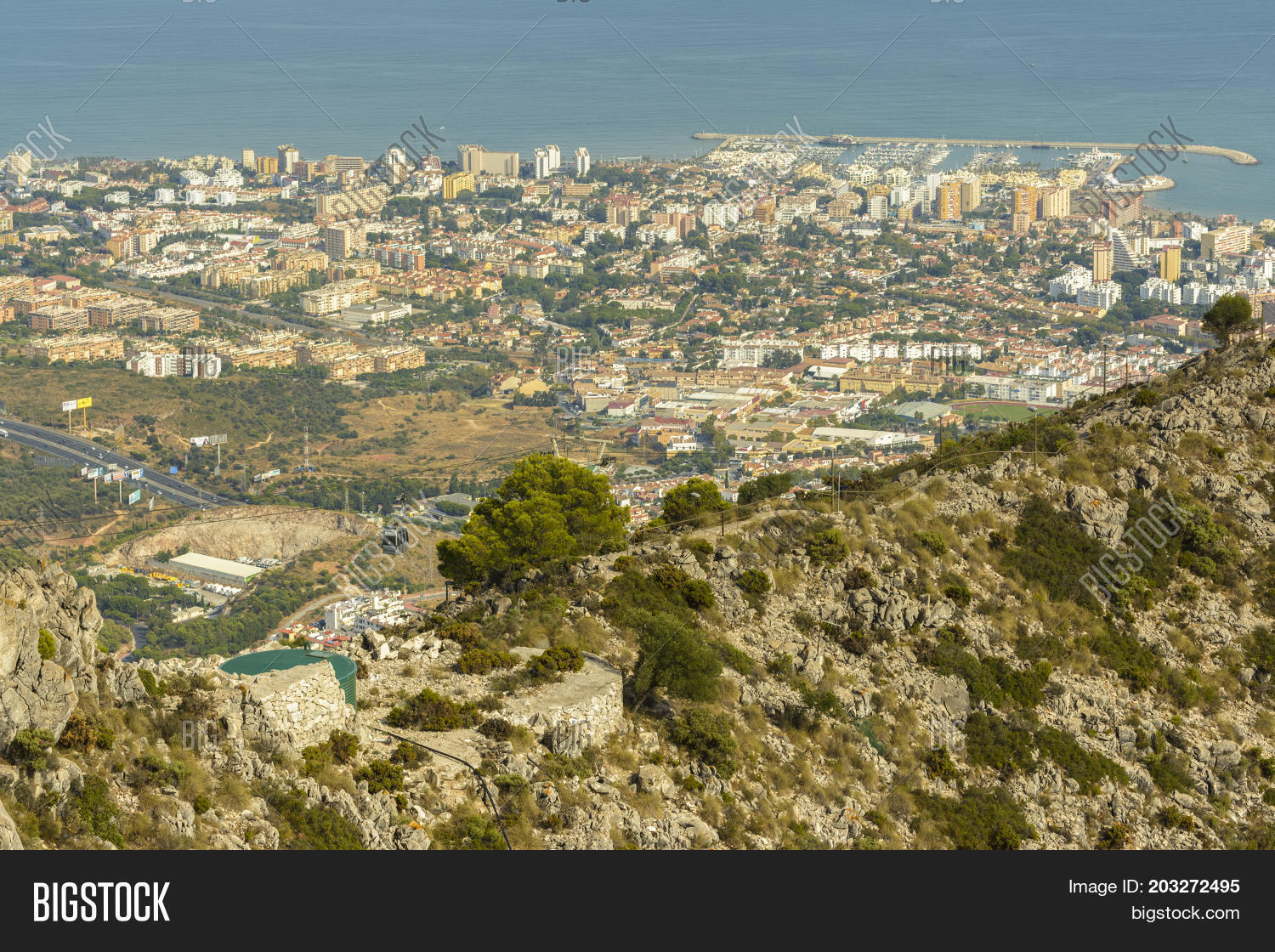Aerial View Marbella Image & Photo (Free Trial) | Bigstock