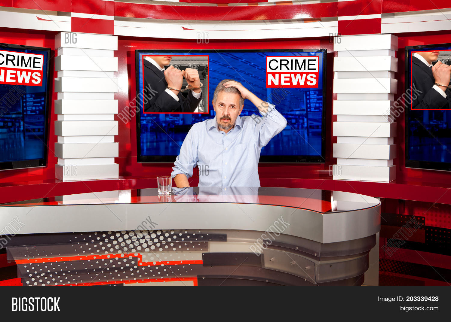 Crime News. Television Image & Photo (Free Trial) | Bigstock
