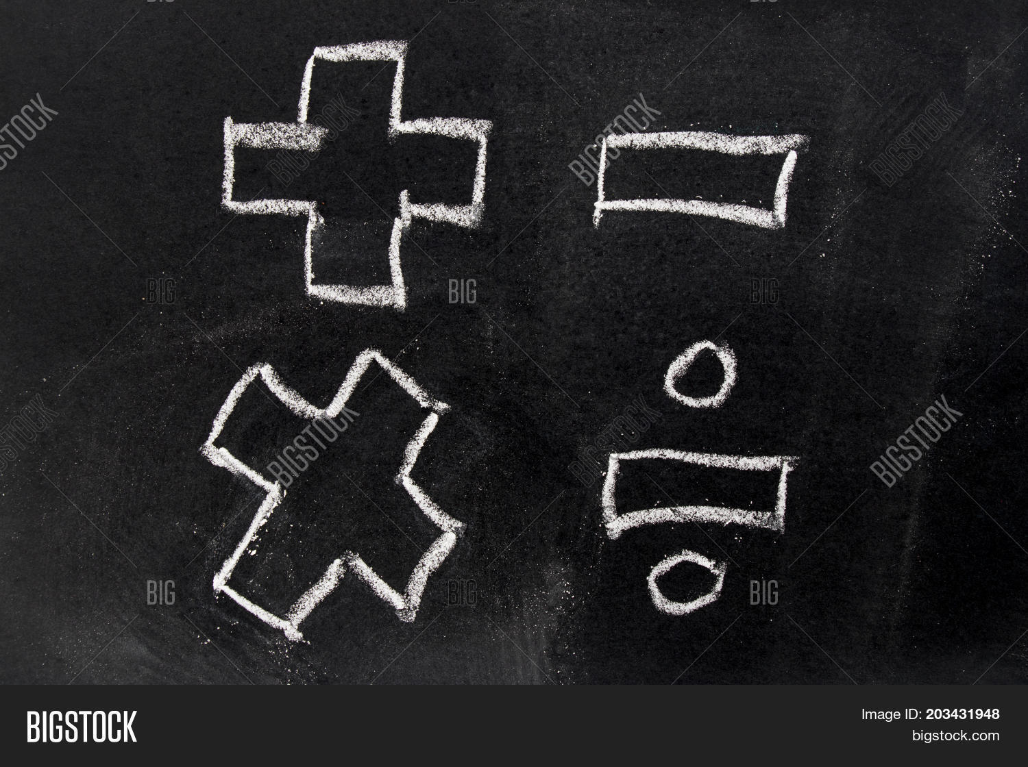 White Chalk Drawing Image & Photo (Free Trial) | Bigstock