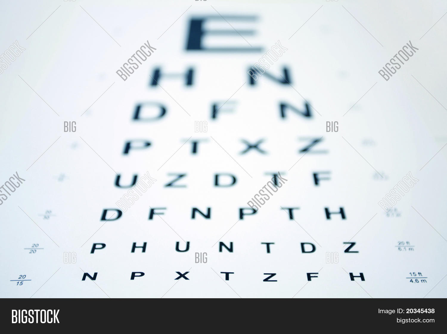 Snellen Eye Chart Image & Photo (Free Trial) | Bigstock
