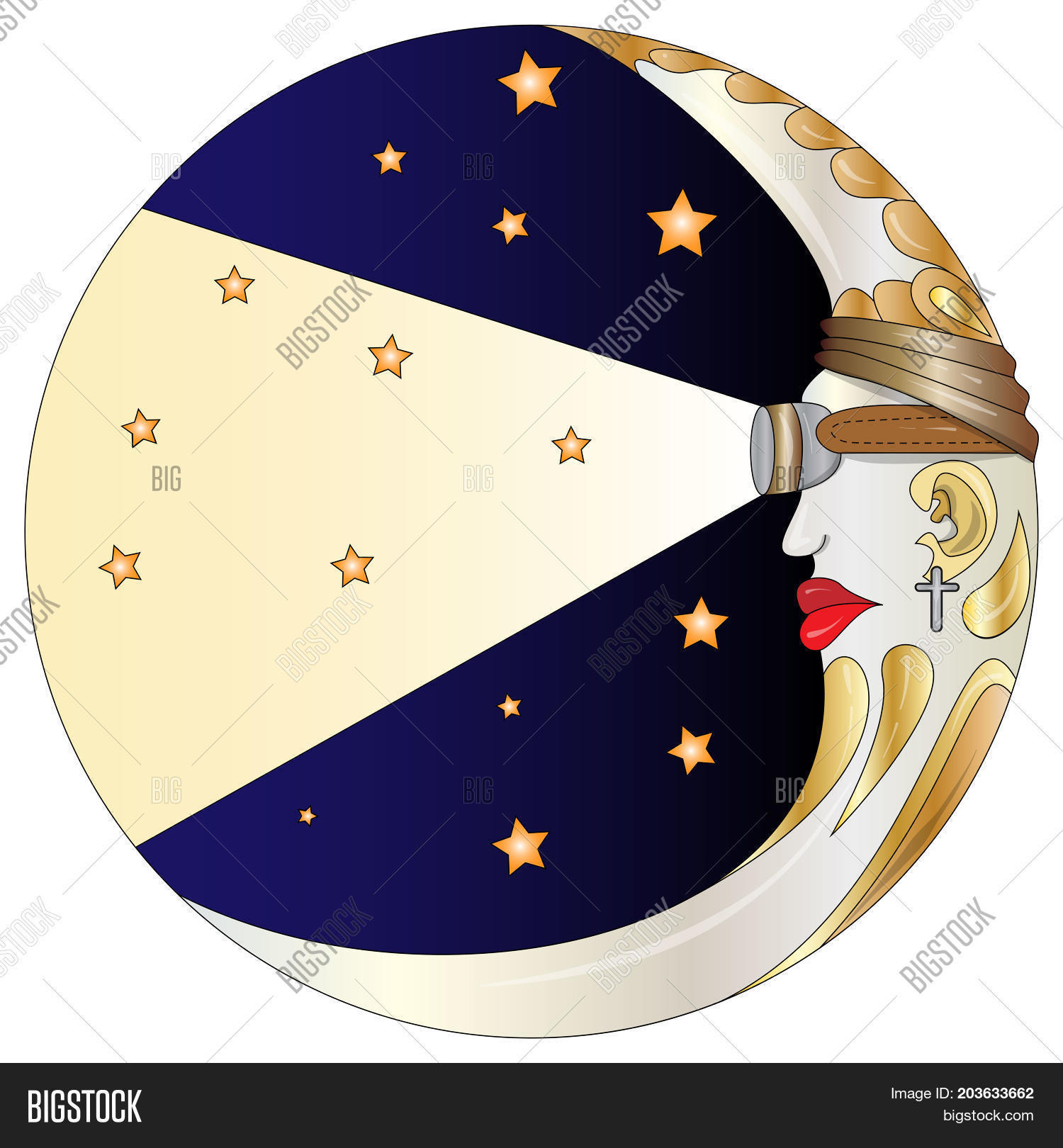 Beautiful Moon Face Image & Photo (Free Trial) | Bigstock