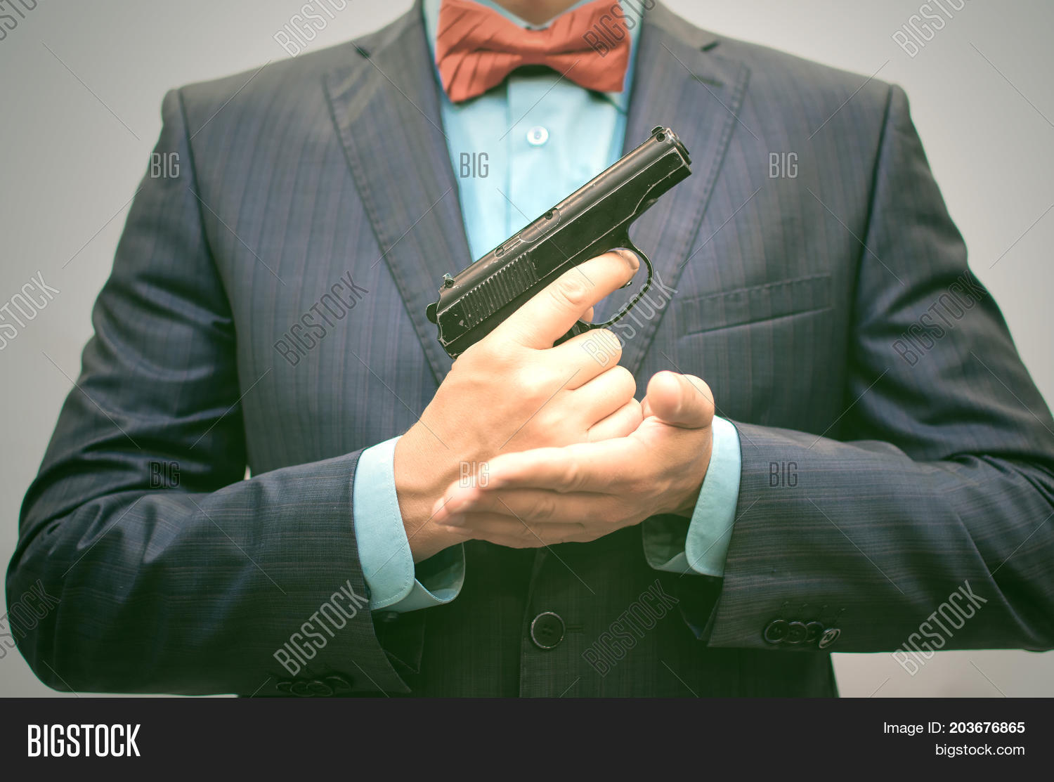 Elegant Hitman Suit Image & Photo (Free Trial) | Bigstock