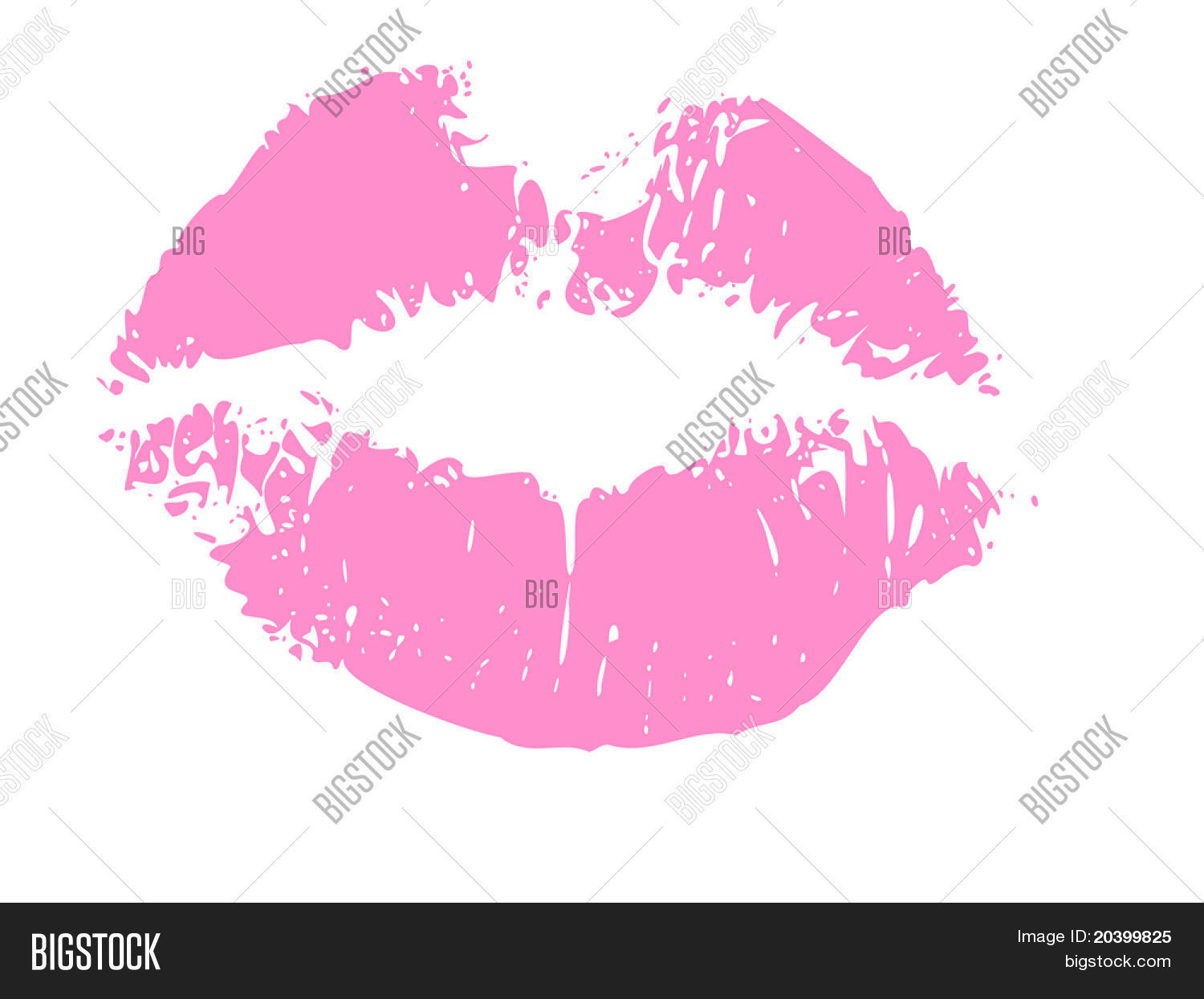 Kissing Lips. Vector Vector & Photo (Free Trial) | Bigstock