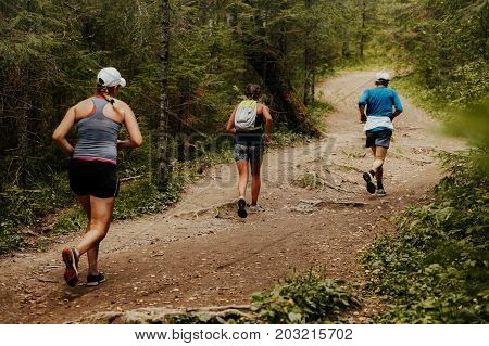 Three Runners Running Image & Photo (Free Trial) | Bigstock
