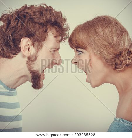 Angry Woman Man Image & Photo (Free Trial) | Bigstock