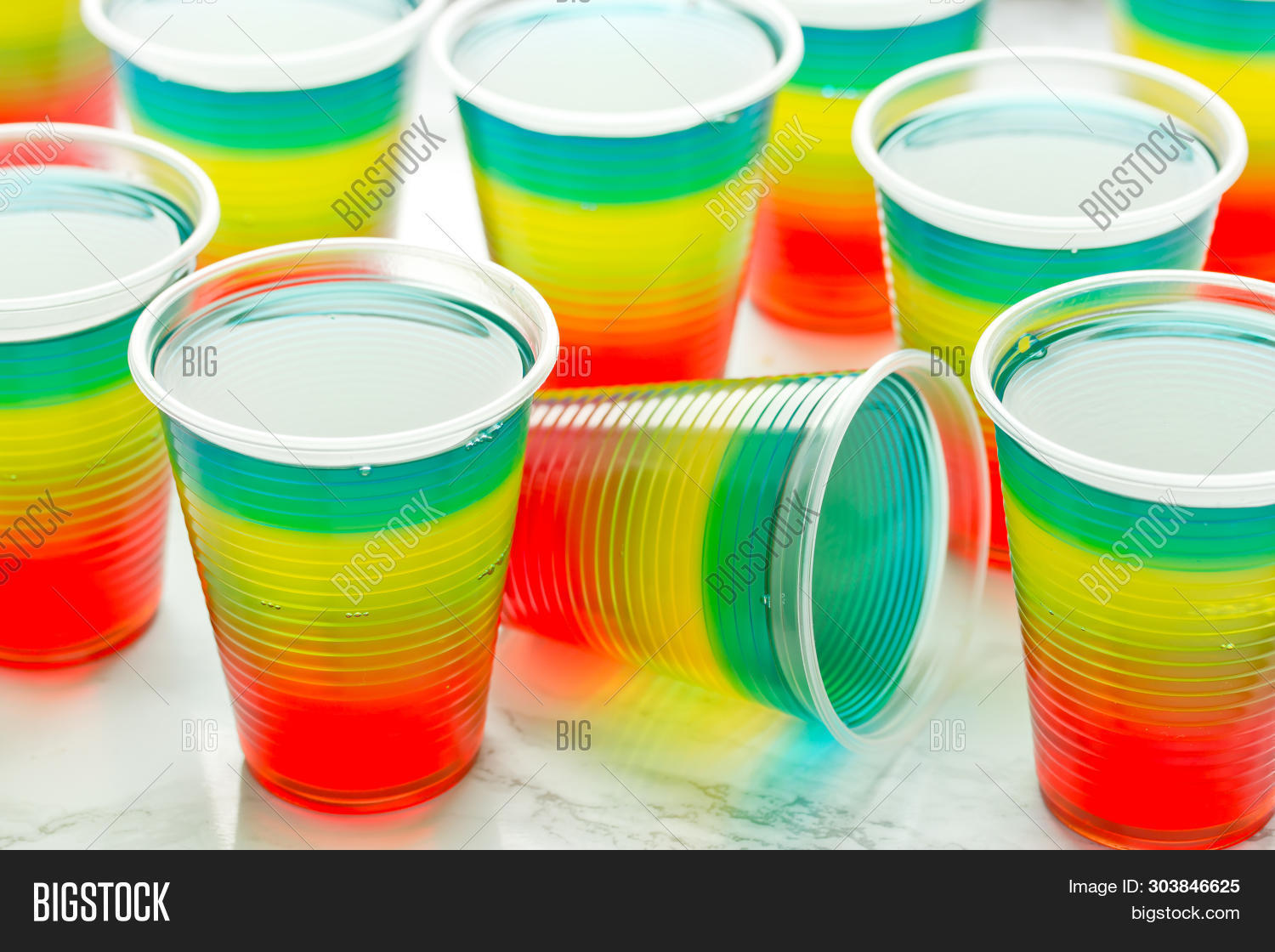 Colorful Striped Jelly Image & Photo (Free Trial) | Bigstock