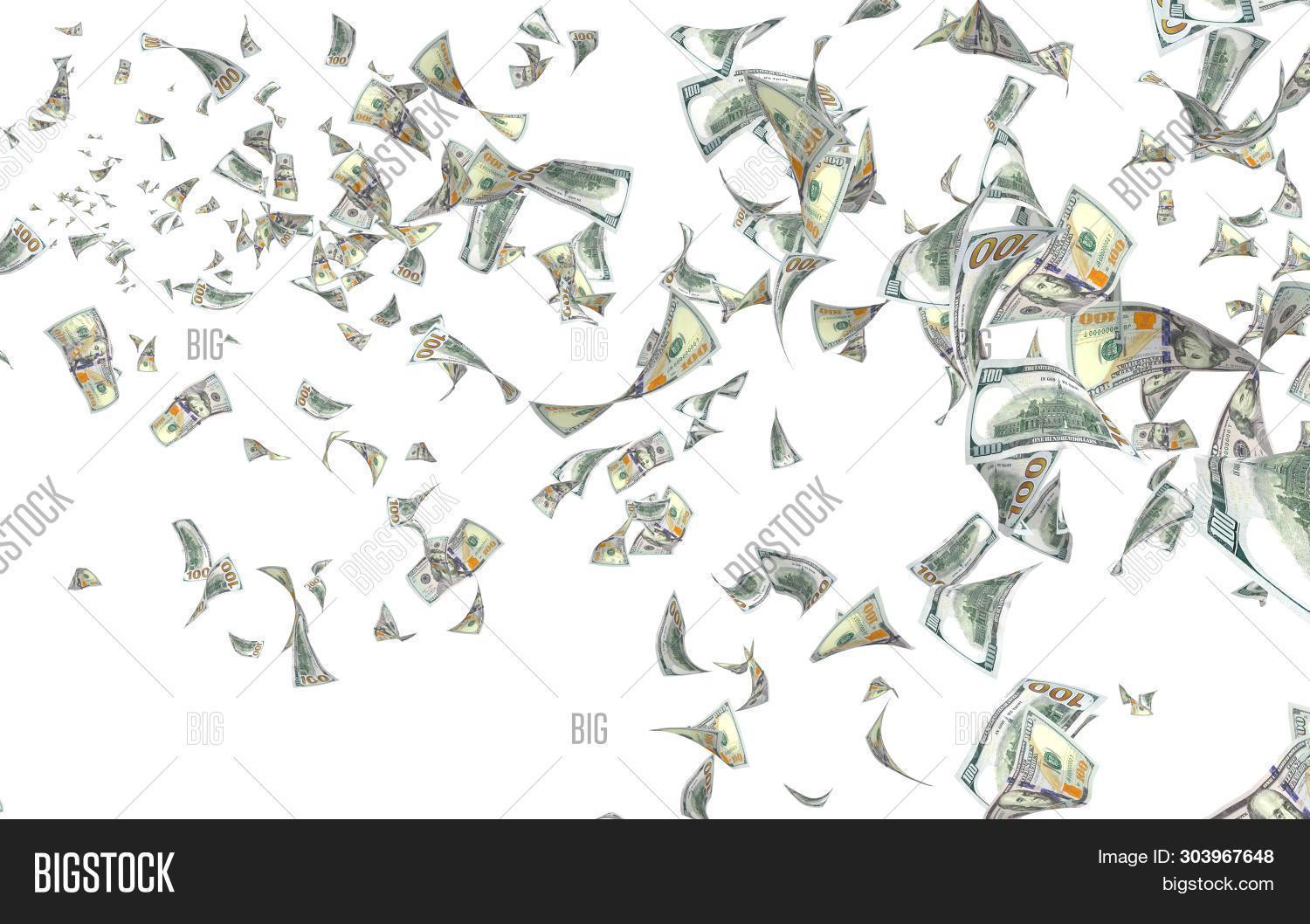 Flying Dollars Image & Photo (Free Trial) | Bigstock