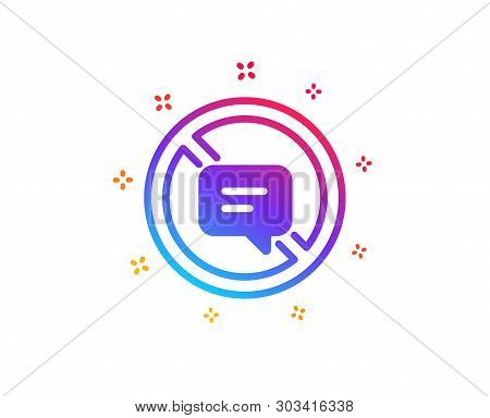 Stop Talking Icon. Vector & Photo (Free Trial) | Bigstock