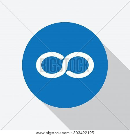 White Circle Link Vector & Photo (Free Trial) | Bigstock