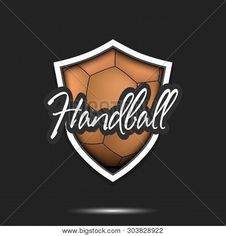 Handball Logo Design Vector & Photo (Free Trial) | Bigstock