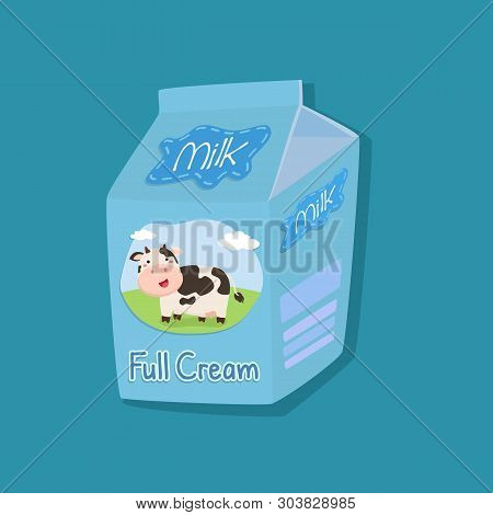 Full Cream Flavored Vector & Photo (Free Trial) | Bigstock