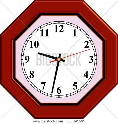 Octagon Wooden Wall Vector & Photo (Free Trial) | Bigstock