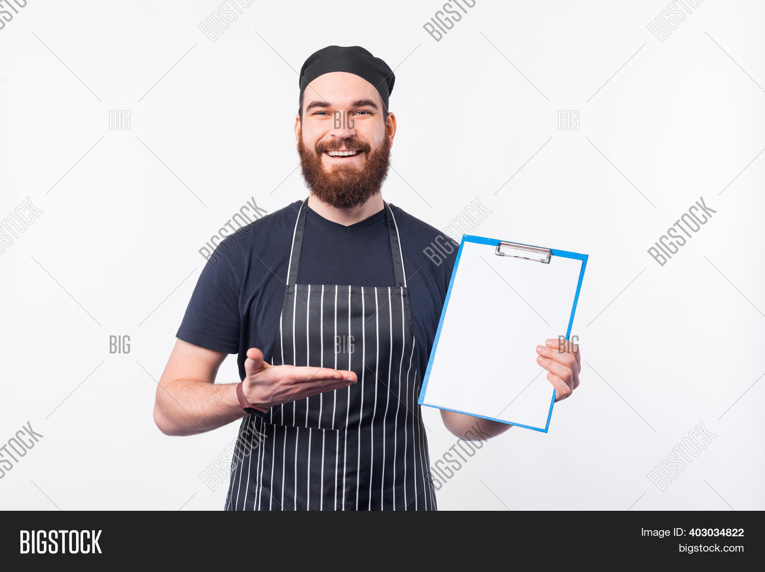 Photo Chef Man Showing Image & Photo (Free Trial) | Bigstock