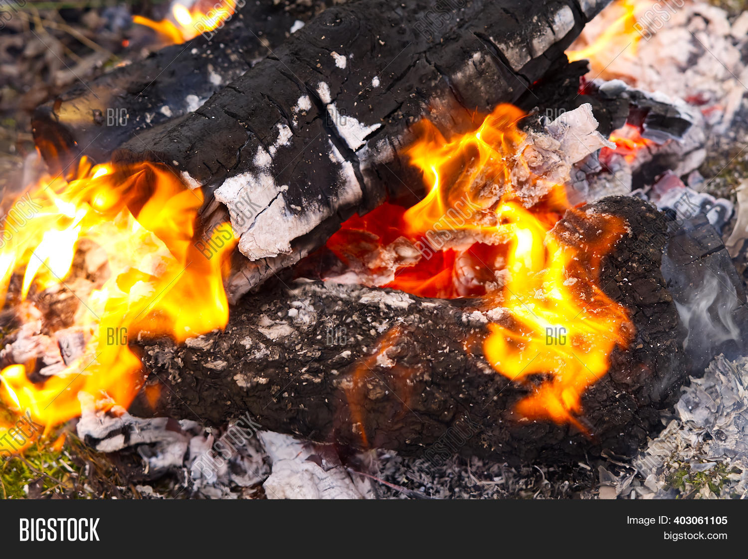 Cozy Fireplace Close Image & Photo (Free Trial) | Bigstock