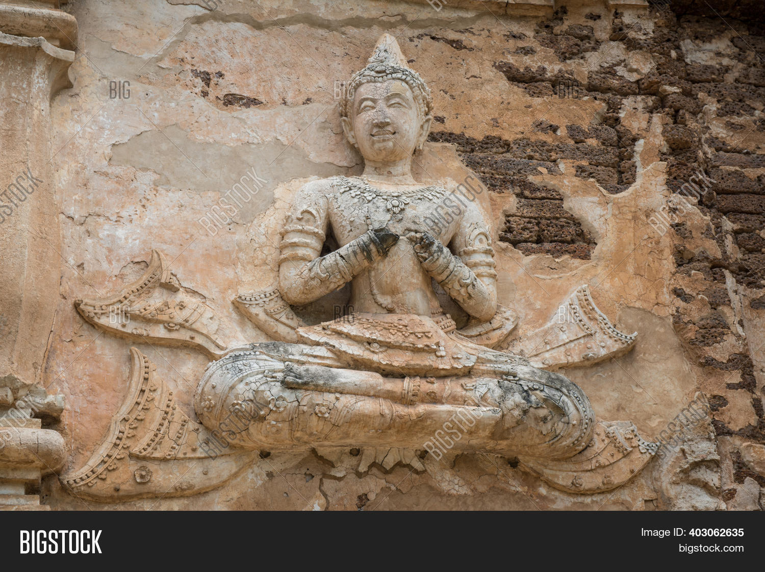 Ancient Stucco Figures Image & Photo (Free Trial) | Bigstock
