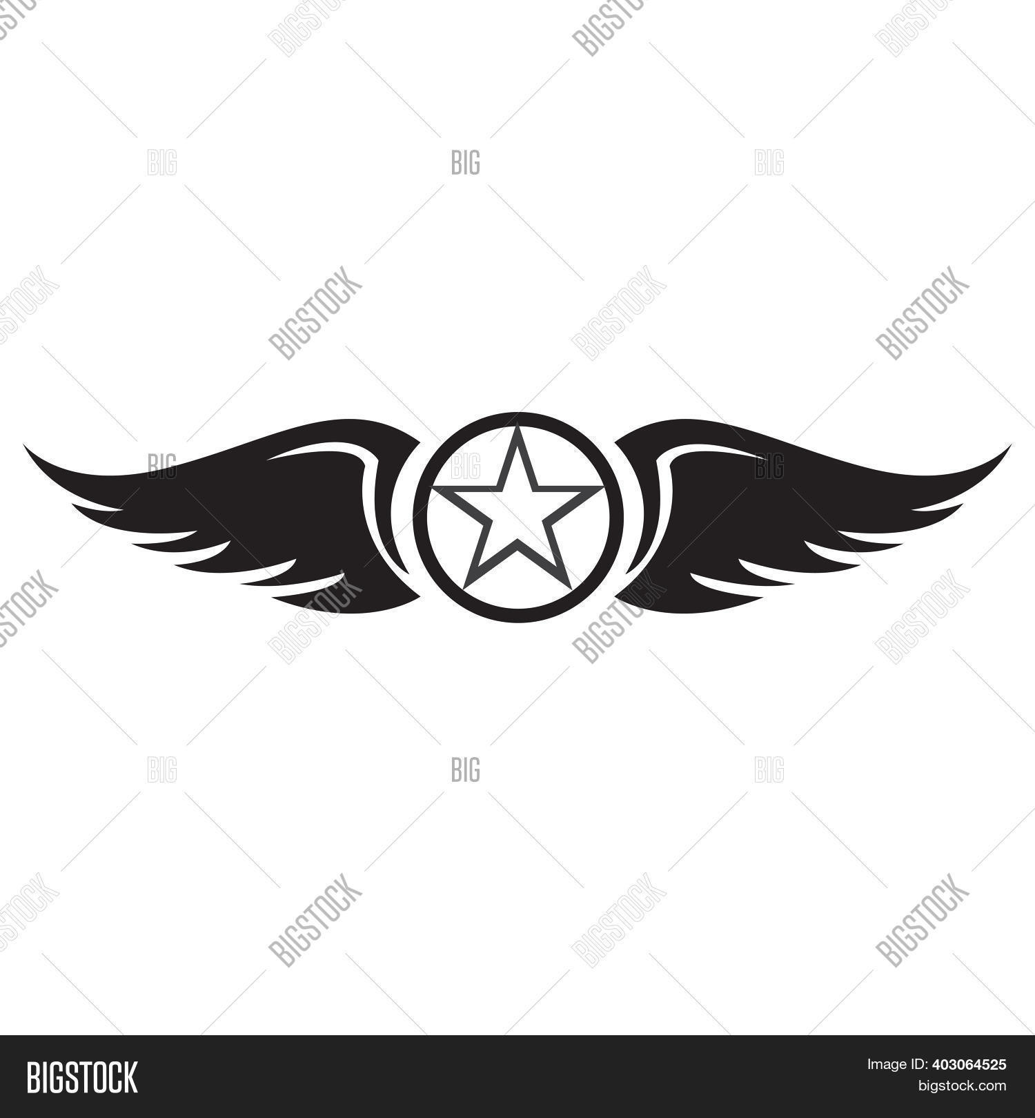 Wings Logo Abstract Image & Photo (Free Trial) | Bigstock