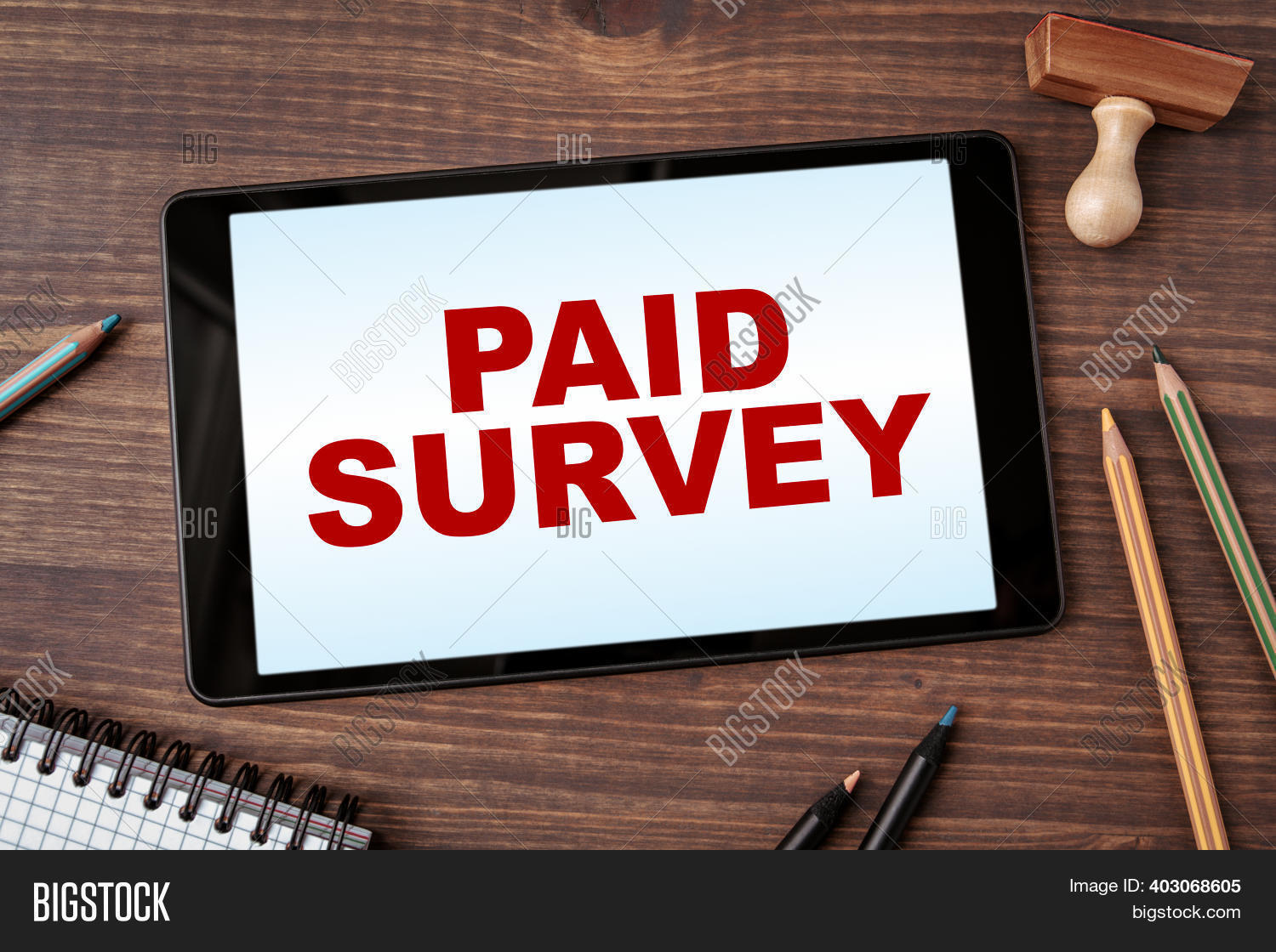 Paid Survey. Business Image & Photo (Free Trial) | Bigstock