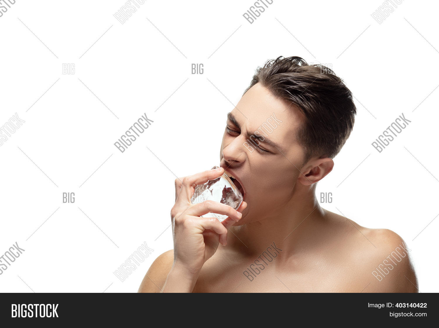 Biting. Portrait Young Image & Photo (Free Trial) | Bigstock