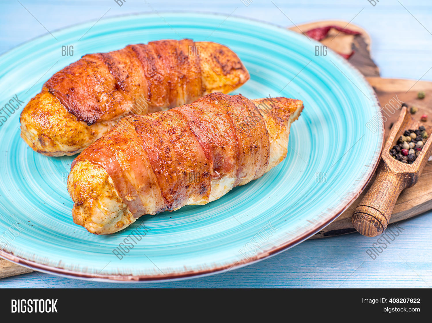 Chicken Fillet Wrapped Image & Photo (Free Trial) | Bigstock