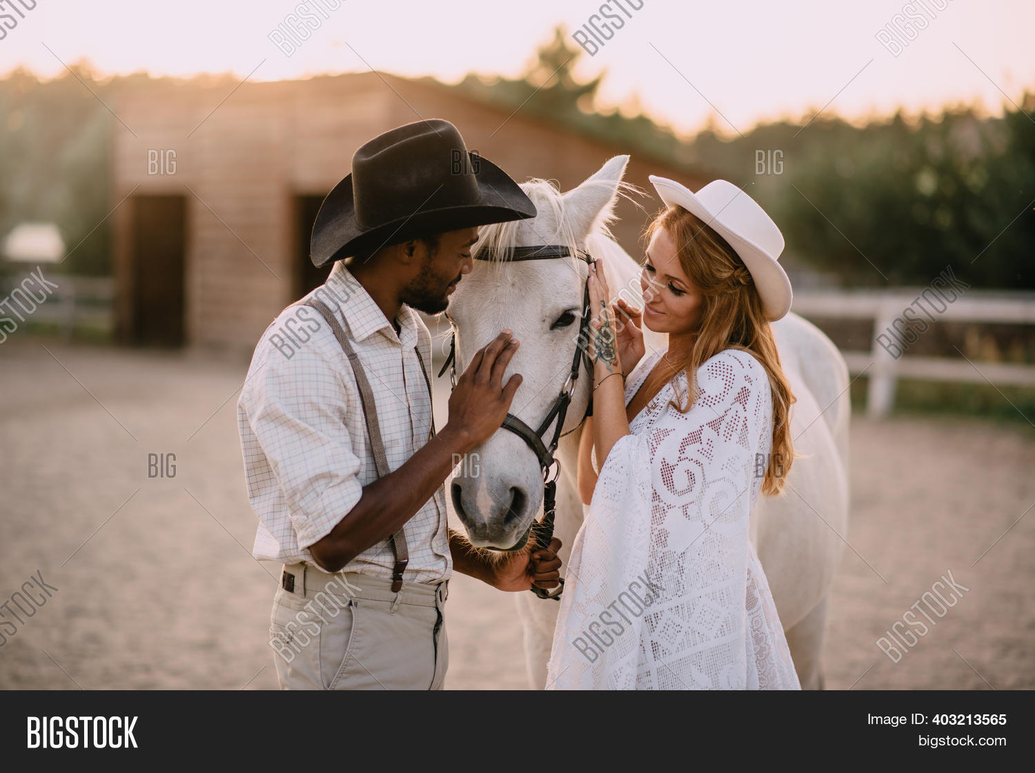 Cowboy Style Wedding. Image & Photo (Free Trial) | Bigstock