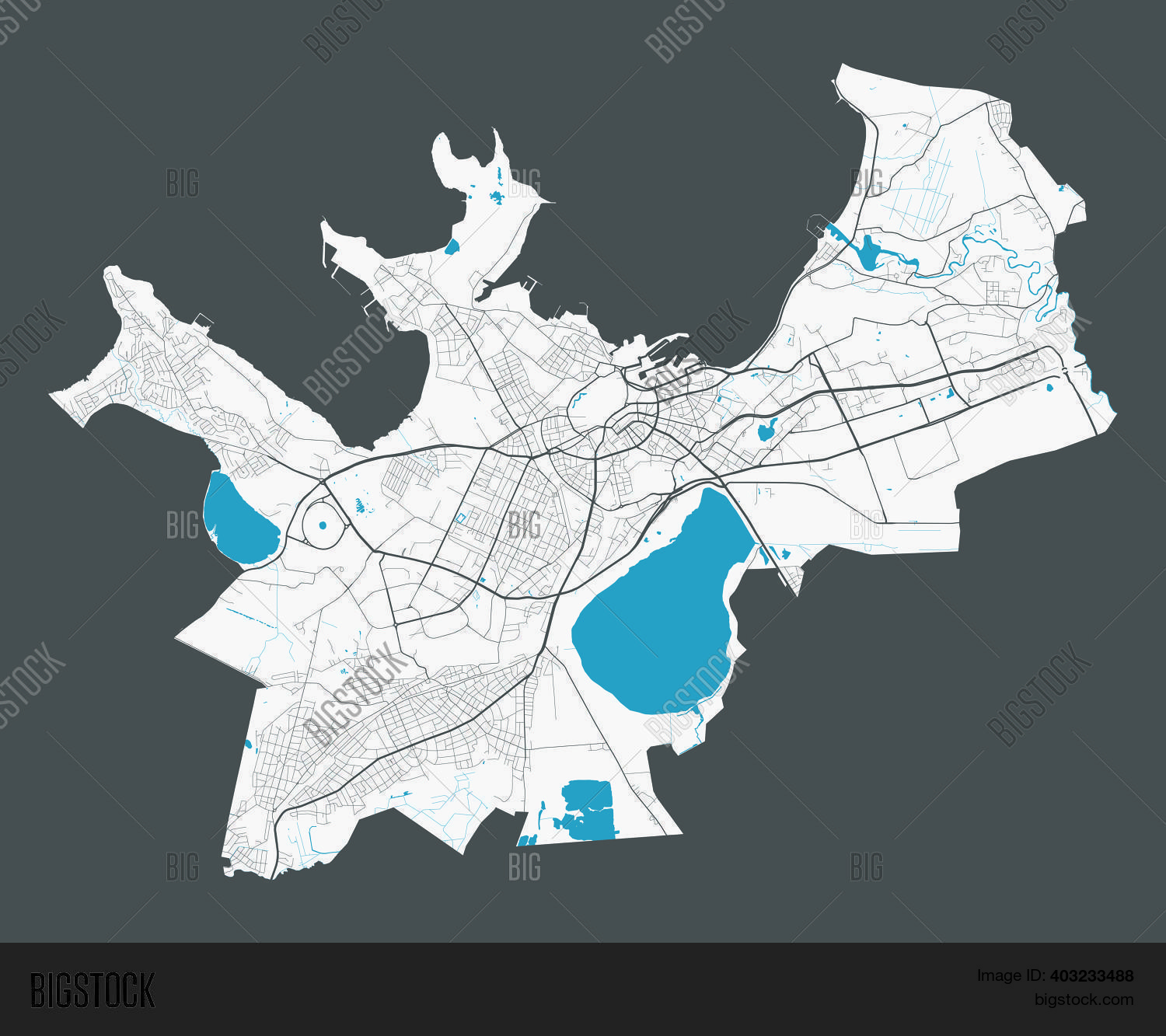 Tallinn Map. Detailed Vector & Photo (Free Trial) | Bigstock