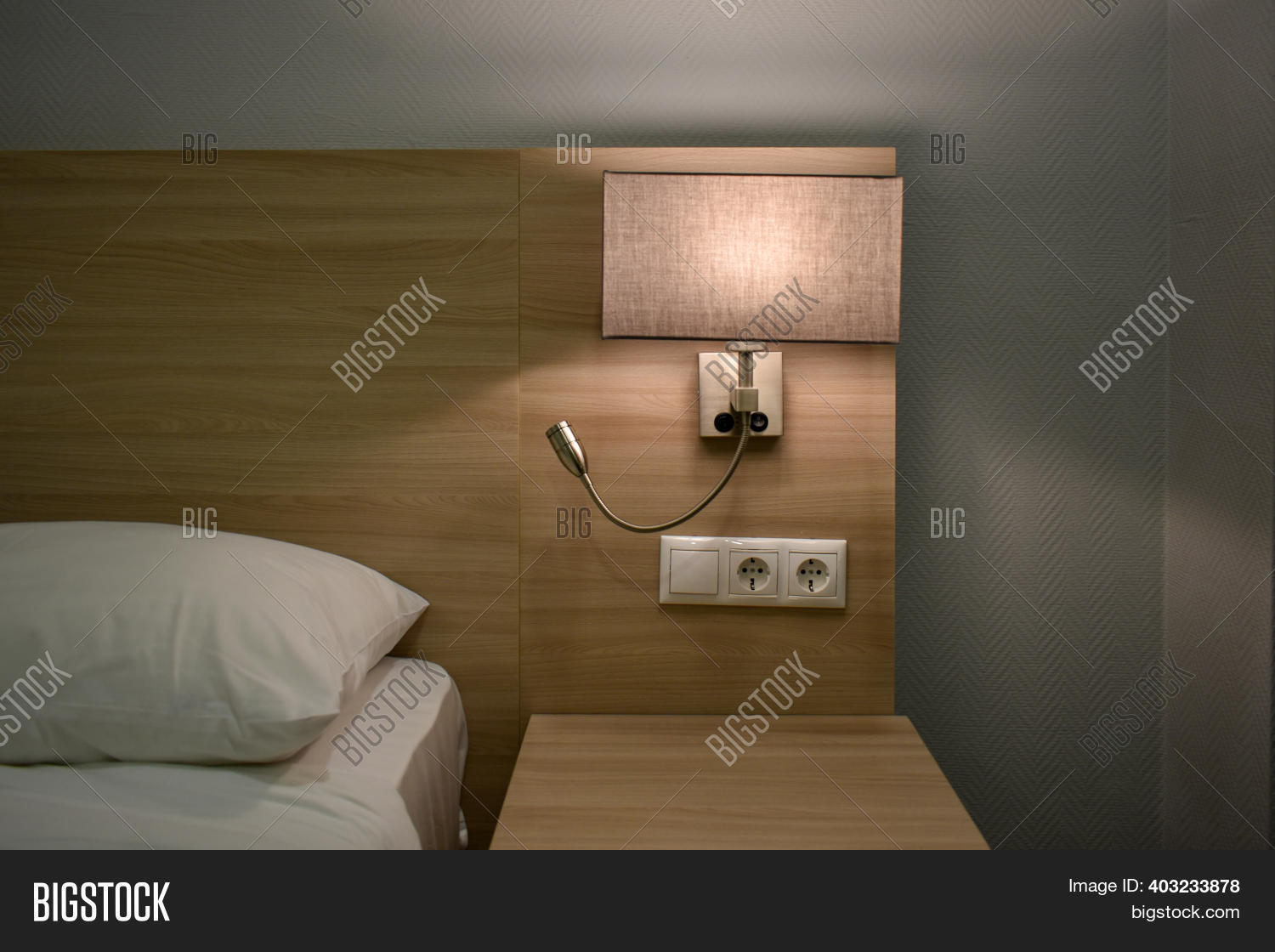 Night Light Head Bed Image & Photo (Free Trial) | Bigstock