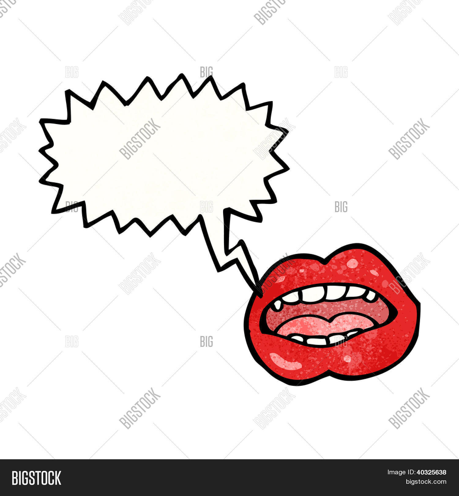 Cartoon Talking Vector & Photo (Free Trial) | Bigstock